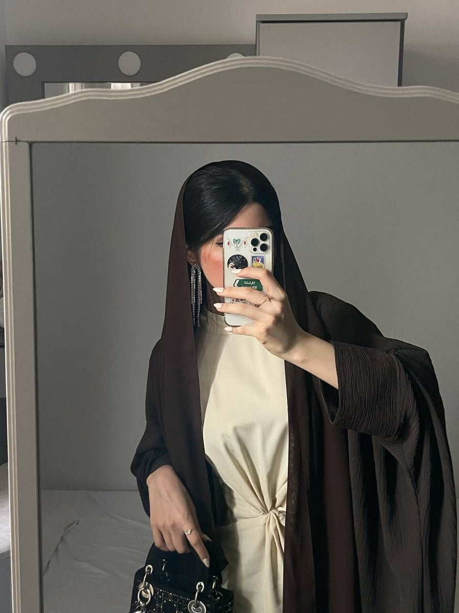 Bisht abaya – pansey collection